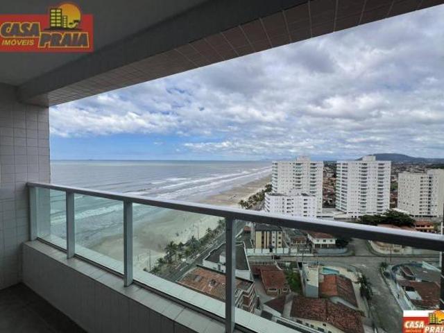 Prédio frente ao mar apartamento com terraço gourmet 2 quartos, 71 m² por R$ 365.000 Jardim Praia