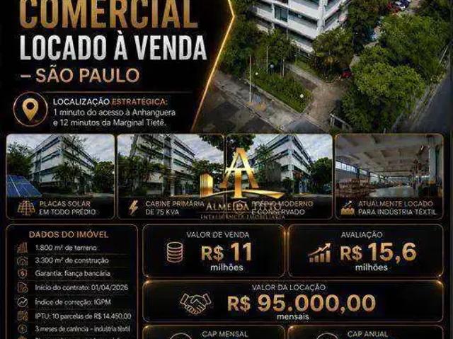 Prédio para Venda em São Paulo/SP Jardim Íris