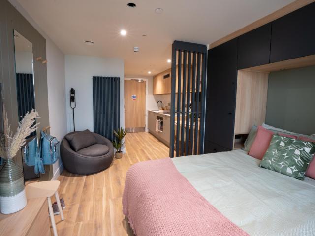 Premium Studio, Standard Floors, at Fusion Brent Cross Town