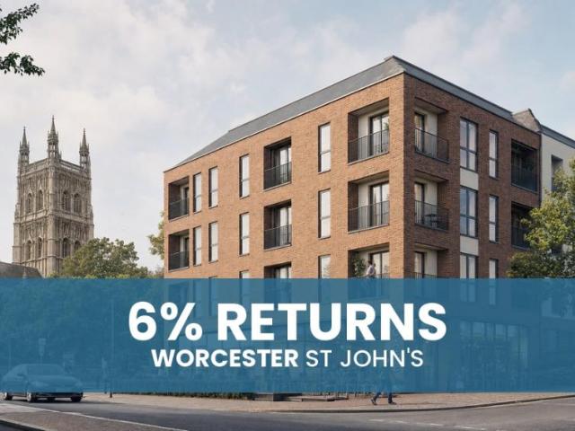 Premium Worcester Apartment – 5.5% Rental Yields | Prime Buy to Let Investment Investment only