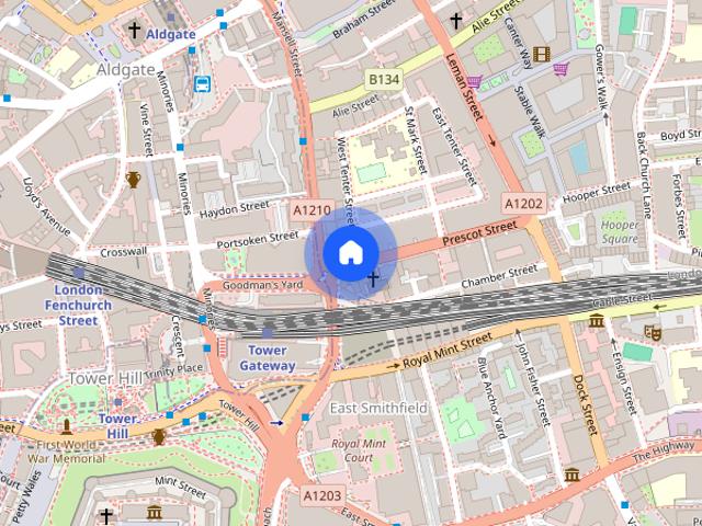 Prescot Street, Tower Hill, London, E1