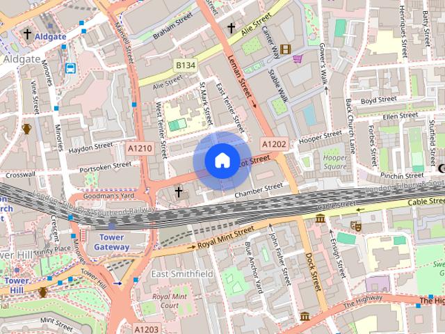 Prescot Street, Aldgate, London, E1