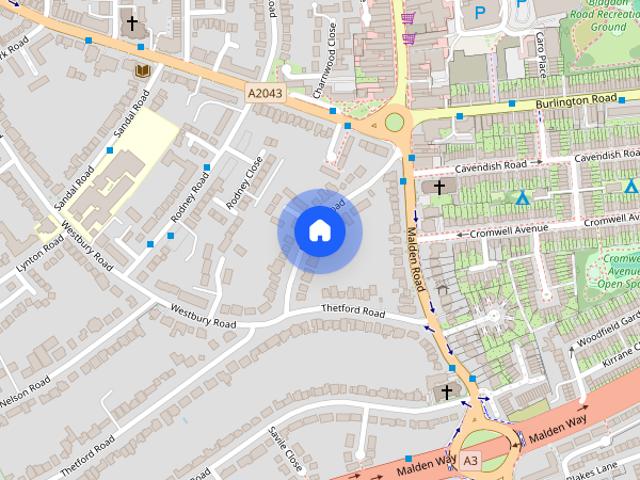 Presburg Road, New Malden, Surrey, KT3
