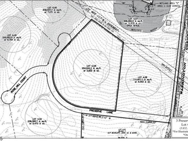 Preserve Ln, Bernardsville, Plot For Sale