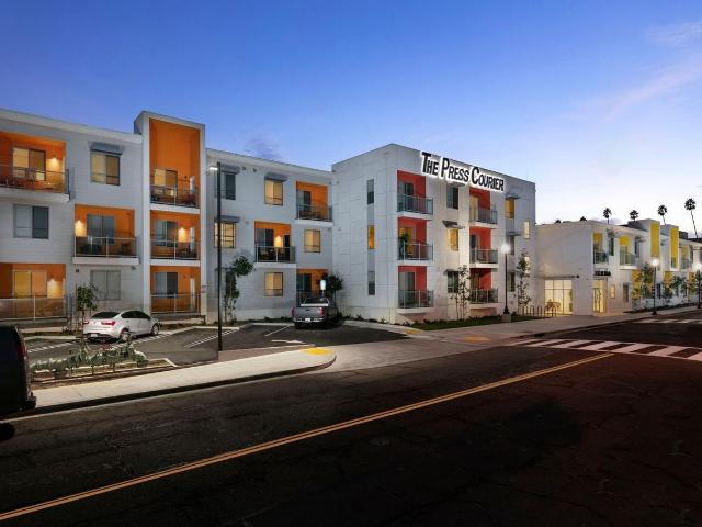 Press Courier Senior 55+ Luxury Apartments 1 Bedroom Apartment for Rent at 300 W 9th St, Oxnard, CA 93030 Downtown Oxnard