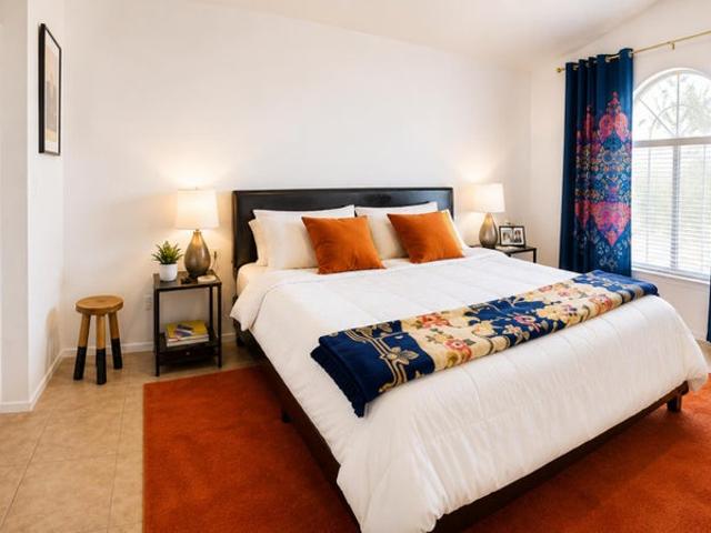 Private Master Bedroom • En Suite Bath • WalkIn Cl