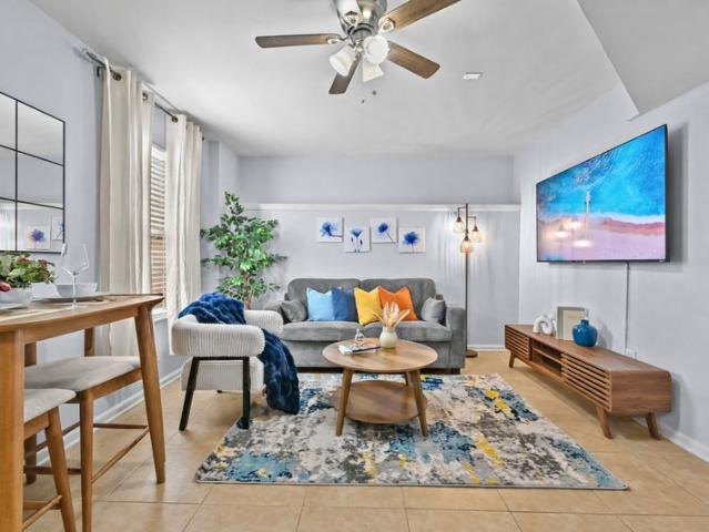 Private modern furnished 1BR Basement with parking
