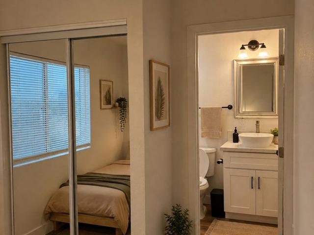 Private bathroom and bathroom