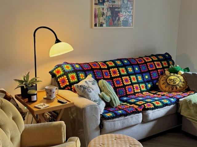 Private bed/bath + shared living spaces