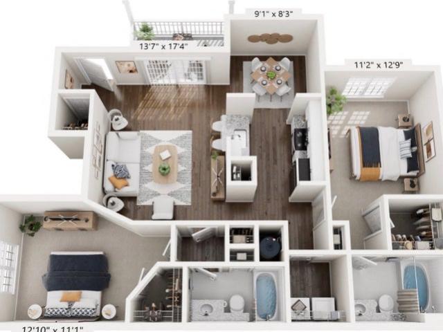 Private bedroom