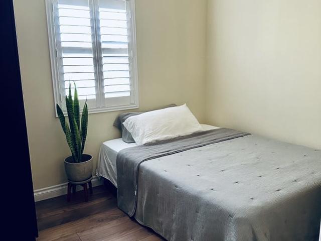 Private bedroom with bath and walk in closet