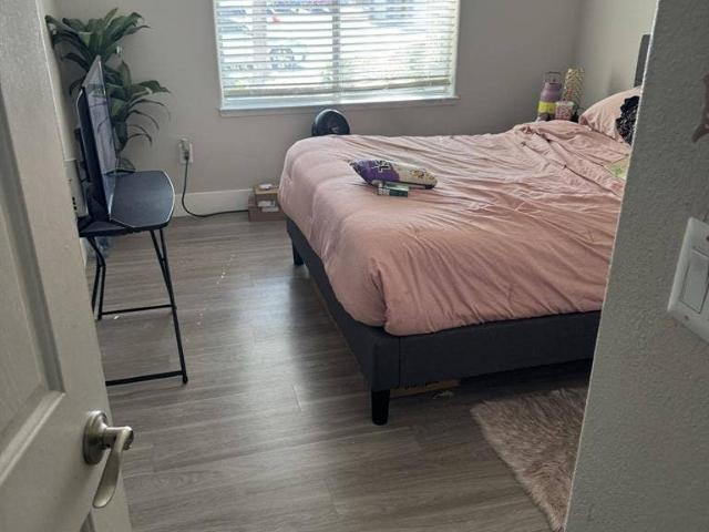 Private bedroom with bathroom