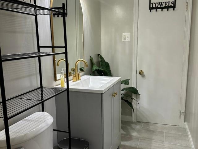 Private _Bedroom with Newly Renovated Bathroom in