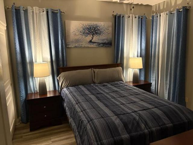 Private full bathroom with each bedroom! Home has newly updated bedrooms, high speed internet, fully equipped kitchen, laundry, home gym, office nook Gated community, close to grocery stores, gym, etc