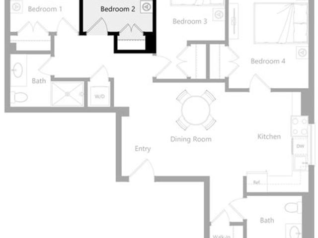 Private & Furnished Bedroom