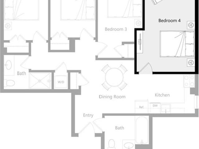 Private Furnished Room Rental