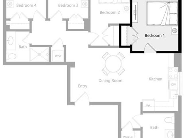 Private Furnished Room Rental
