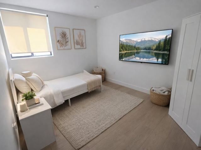 Private Furnished Suite w Bathroom | Full Bed | A
