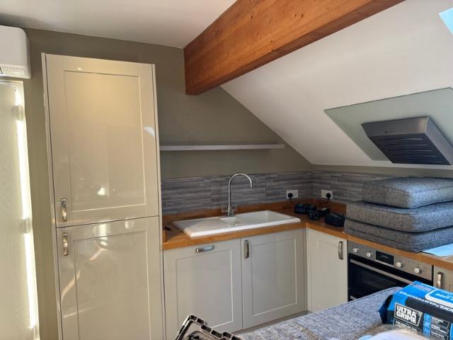 Private flat off road parking