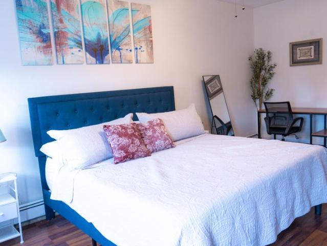 Private King Bedroom Utilities included