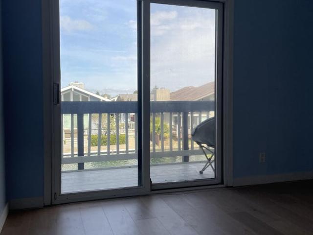 Private large bedroom with waterfront view