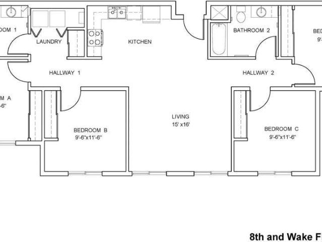 Private room grad housing $880/m