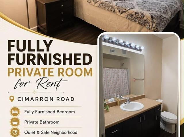 Private room for rent