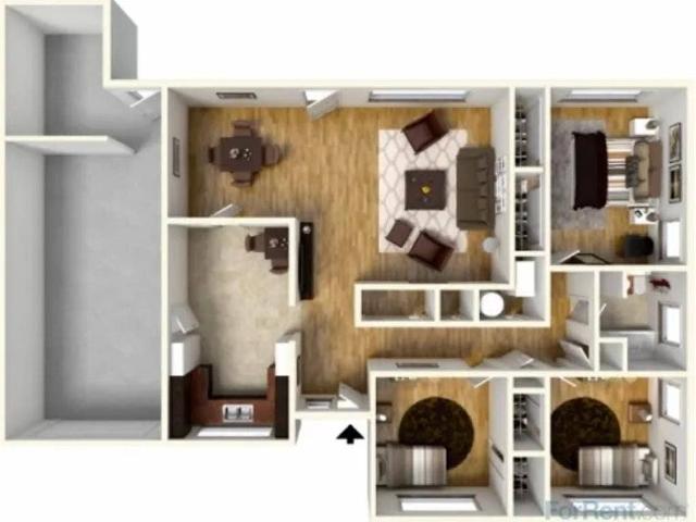 Private room in 3bdrm duplex