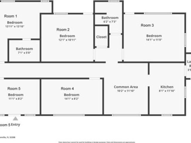 Private Room with Private Bath, Mini Fridge, and MiniSplit AC!