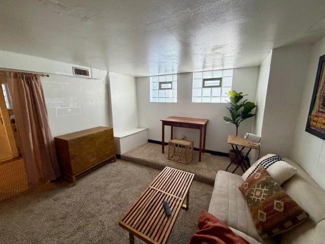 Private, well lit basement space