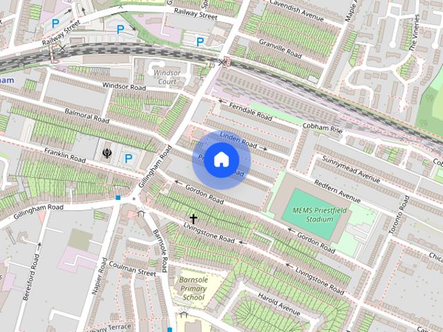 Priestfield Road, Gillingham, Kent, ME7