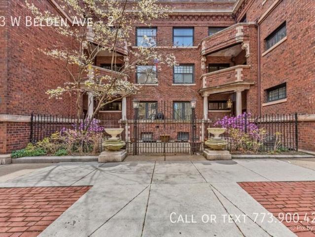 Prime Lincoln Park location 2 bedroom 2 bath with in unit washer dryer and parking included
