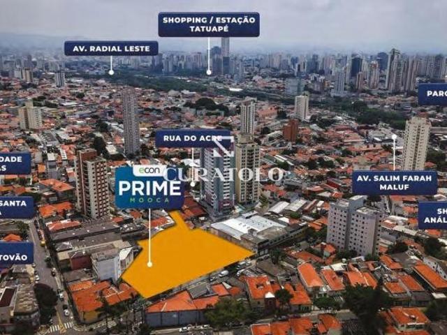 Prime Mooca Apartamento na planta, com 2 Quartos e varanda Minha Casa Minha Vida na Mooca