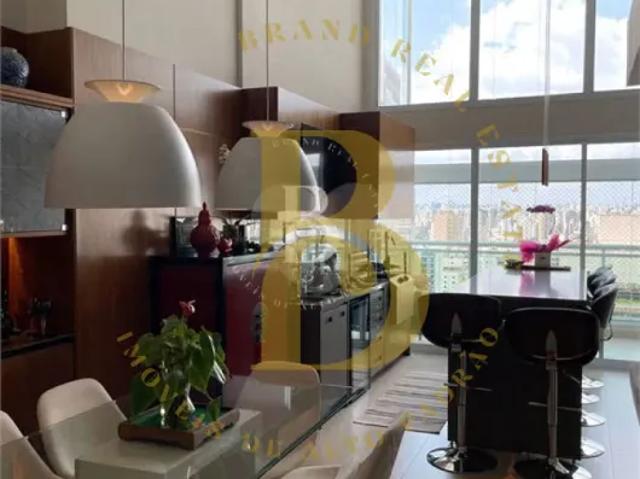 Primoroso apartamento com vista privilegiada no Brooklin. 4 suítes, 3 vagas, 197m², andar alto