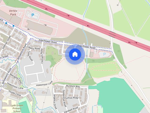 Primrose Road, Lyde Green