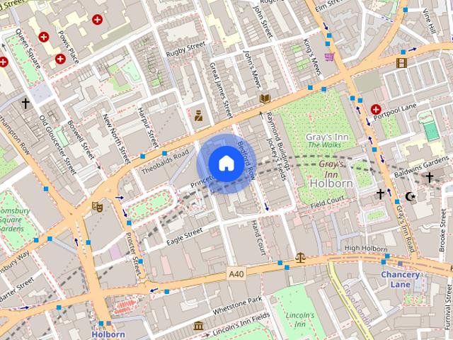 Princeton Street, Bloomsbury, London, WC1R