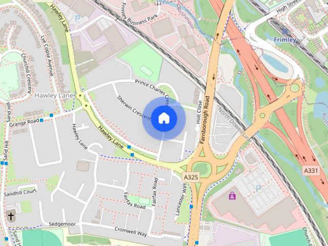 Prince Charles Crescent, Farnborough, Hampshire