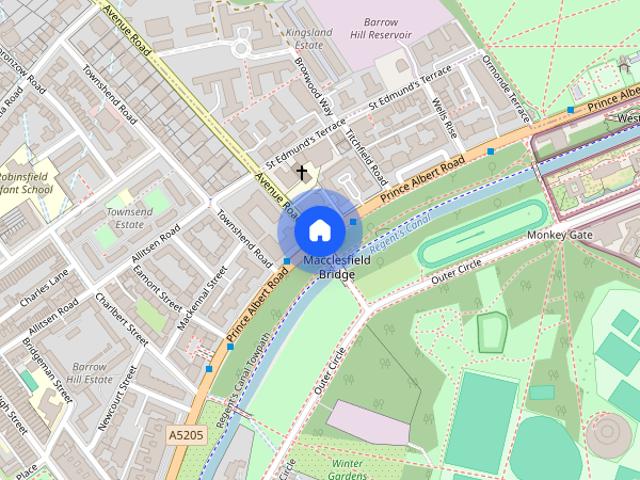 Prince Albert Road London NW8