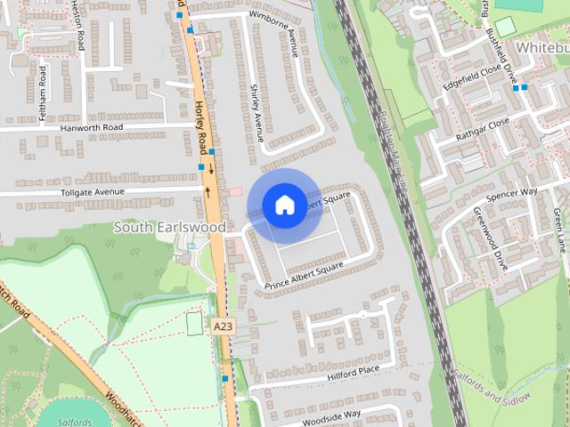 Prince Albert Square, Redhill, RH1