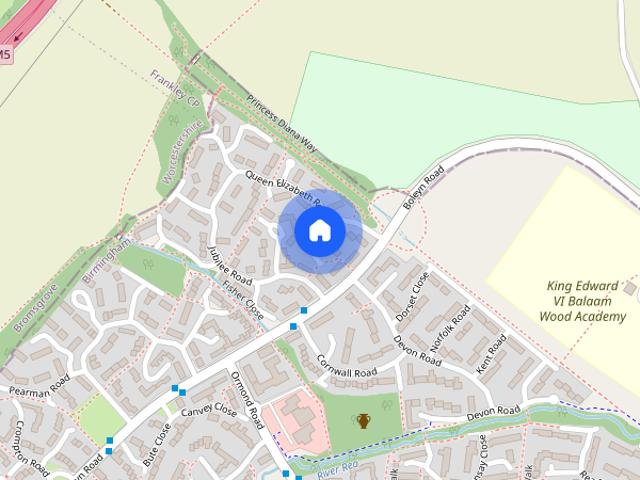 Prince Edward Drive, Rubery, Birmingham, B45