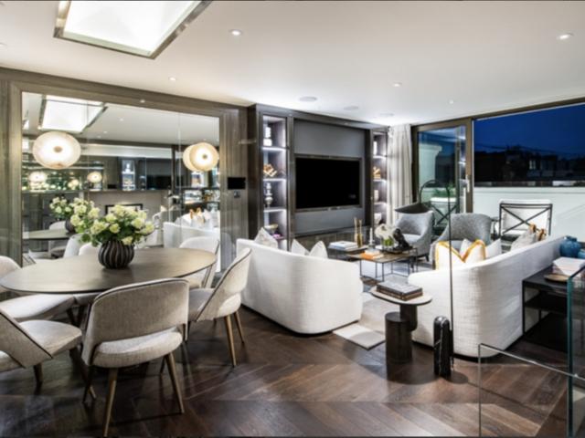 Prince Of Wales Terrace, London W8 3 bed penthouse to rent £17,983 pcm £4,150 pw