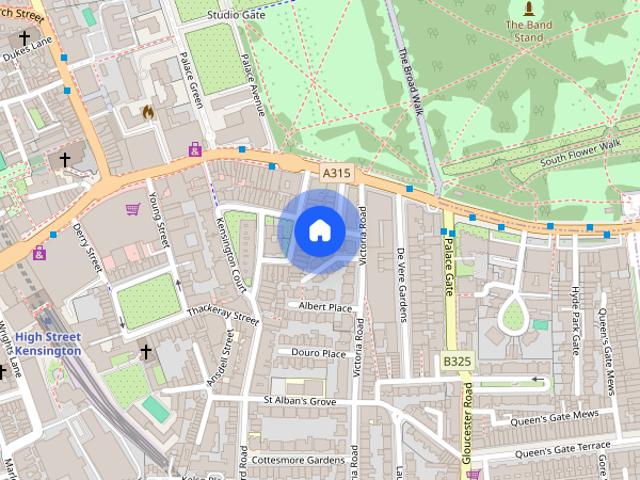Prince Of Wales Terrace, London, W8