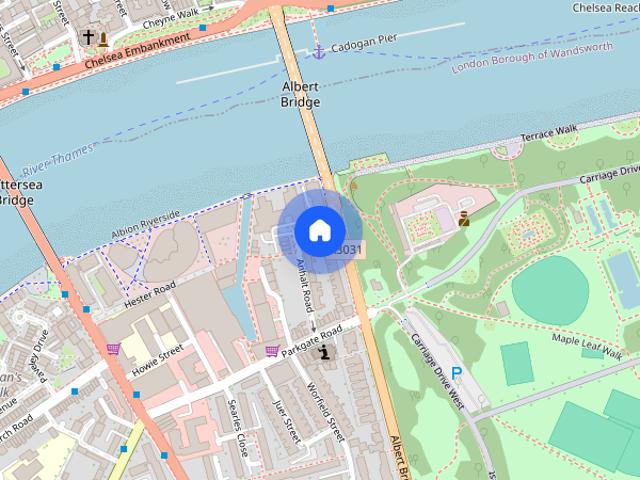 Prince Regent House Albert Bridge Road London,