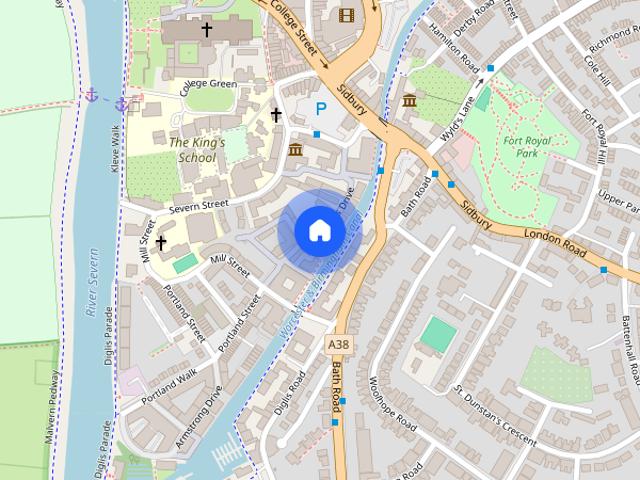 Princes Drive, Worcester, Worcestershire, WR1
