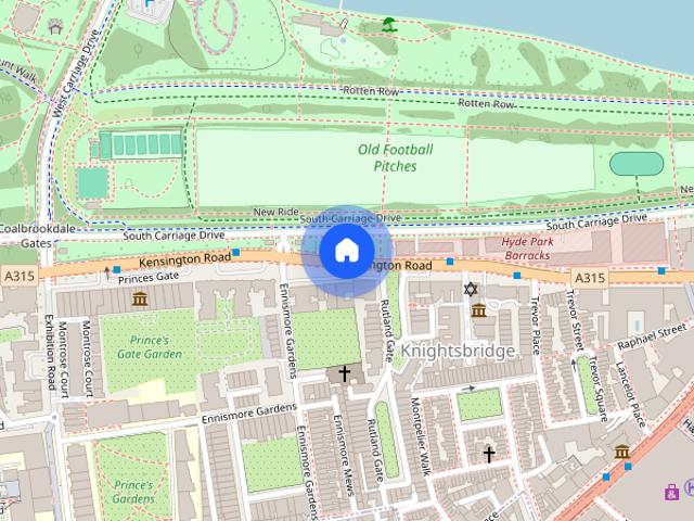 Princes Gate, Knightsbridge, London, SW7