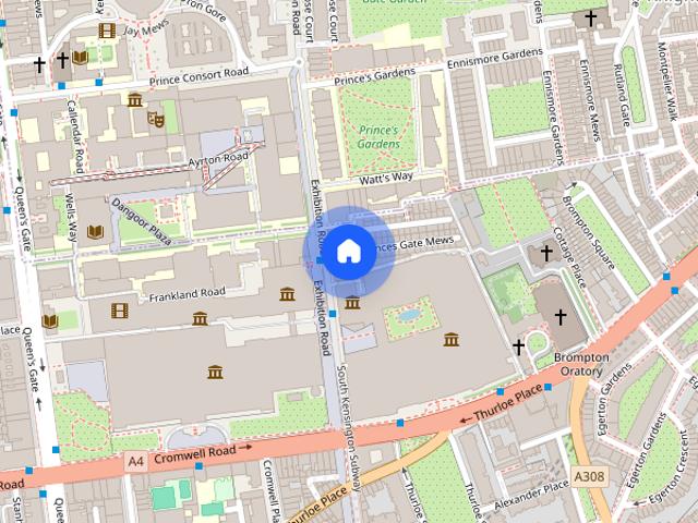 Princes Gate, South Kensington, London, SW7