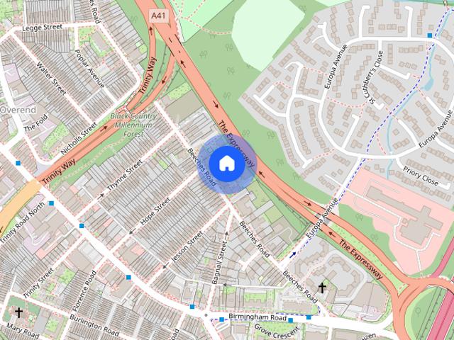 Princes Gate, West Bromwich,West Midlands, B70