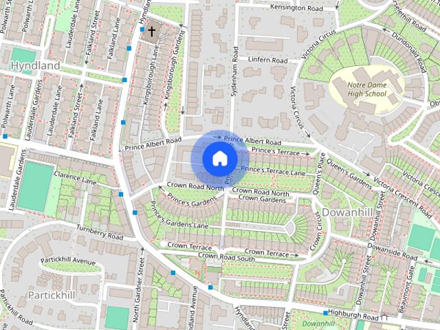Princes Place, Hyndland, Glasgow, G12