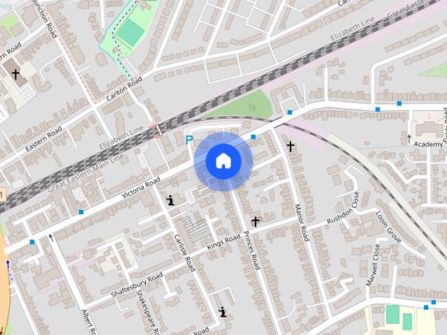 Princes Road, Romford, Essex, RM1