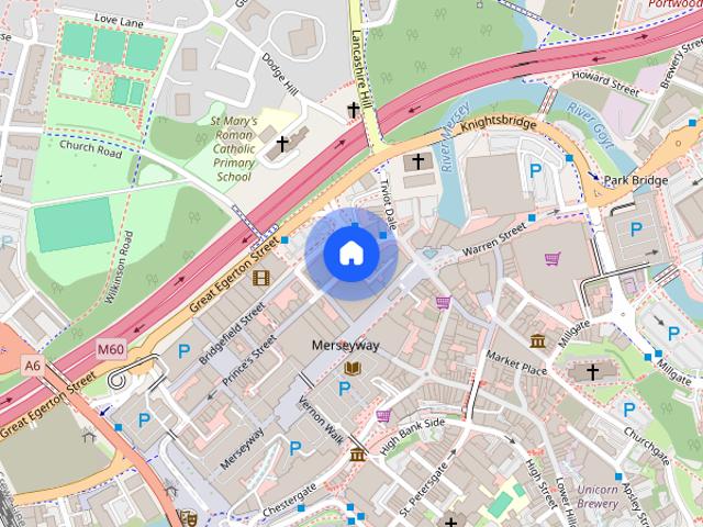 Princes Street, Stockport, Greater Manchester, SK1